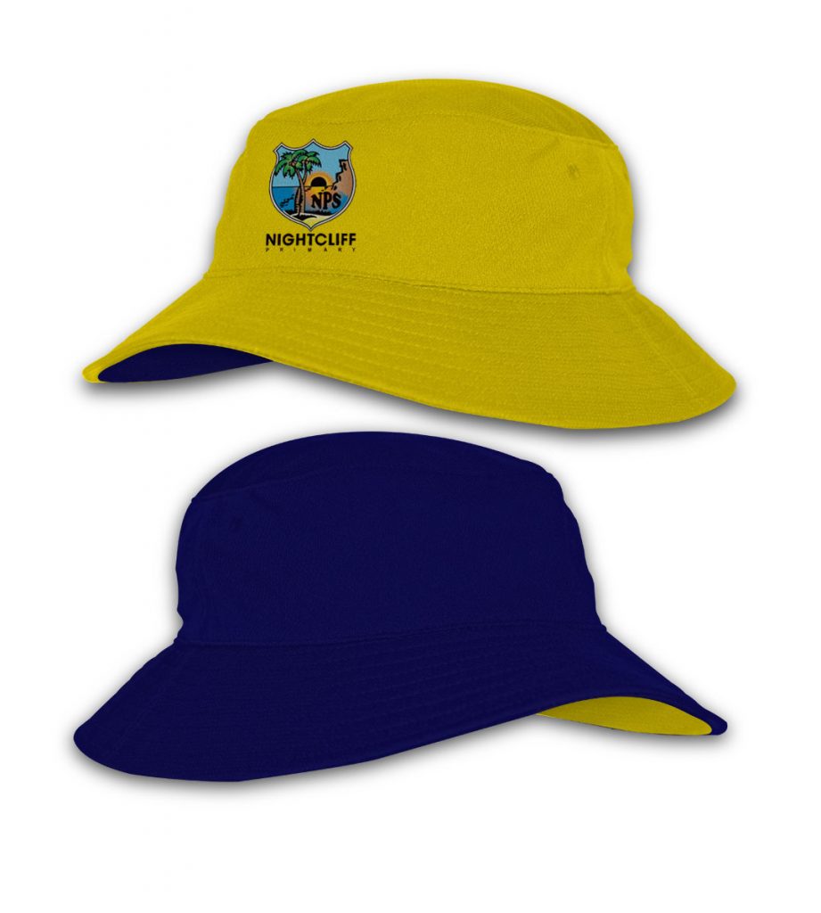 School Reversible Bucket Hats - Red Oak School Uniforms