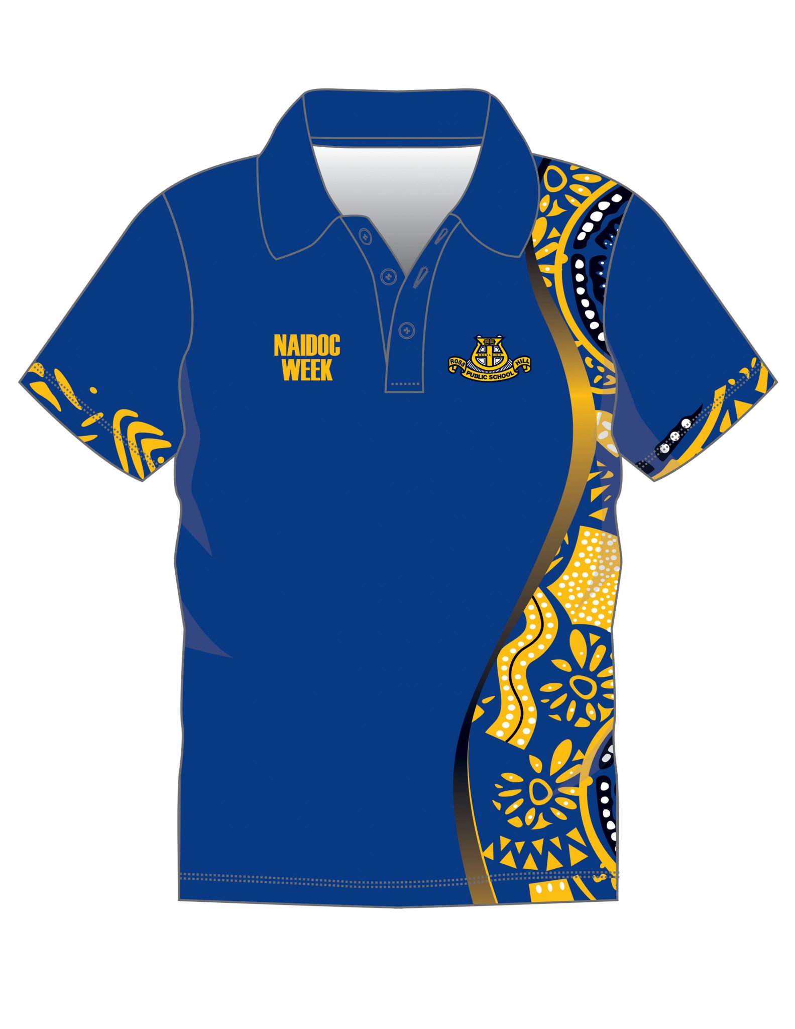 School Sublimation Polos - Red Oak School Uniforms