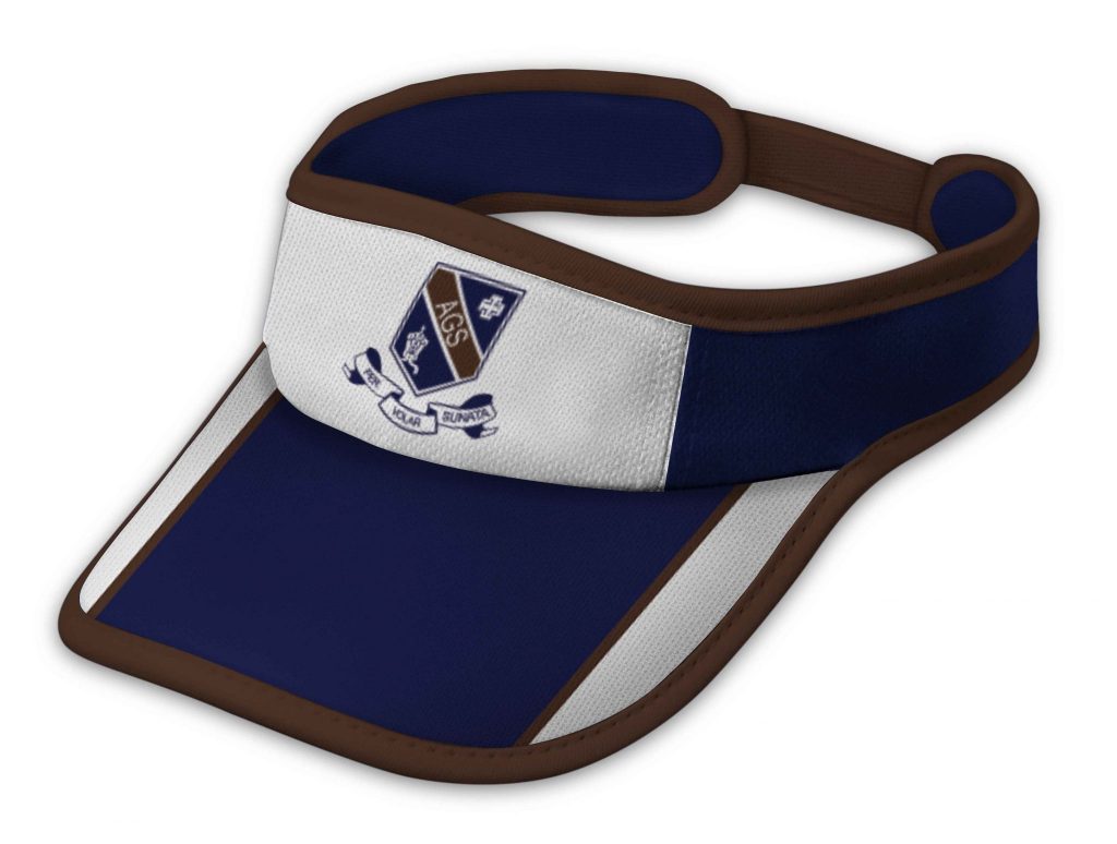 School Soft Peak Visor - Red Oak School Uniforms