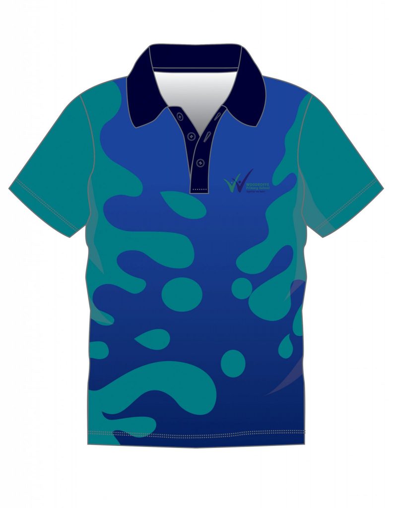 School Sublimation Polos - Red Oak School Uniforms