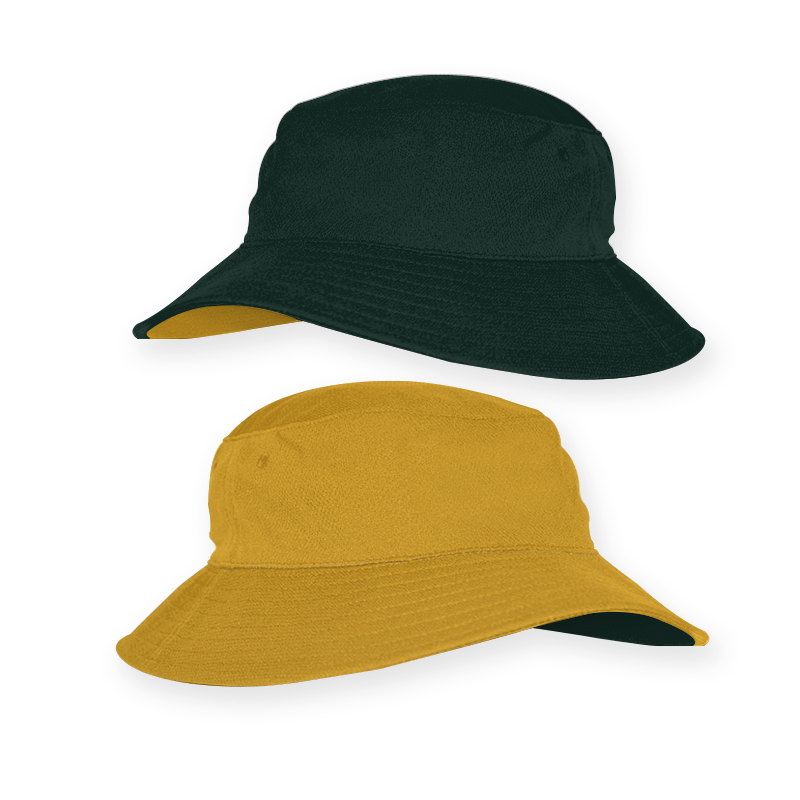 School Reversible Bucket Hats - Red Oak School Uniforms