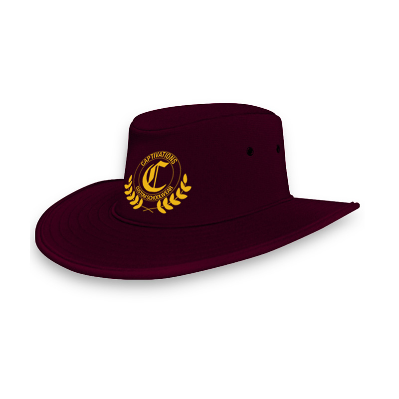 Premium Formal School Foam Hat - Red Oak School Uniforms
