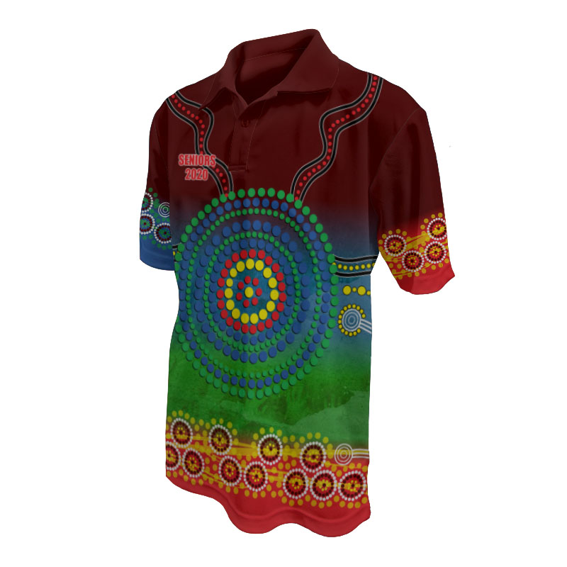 School Leaver’s Sublimated Polo 021 - Red Oak School Uniforms