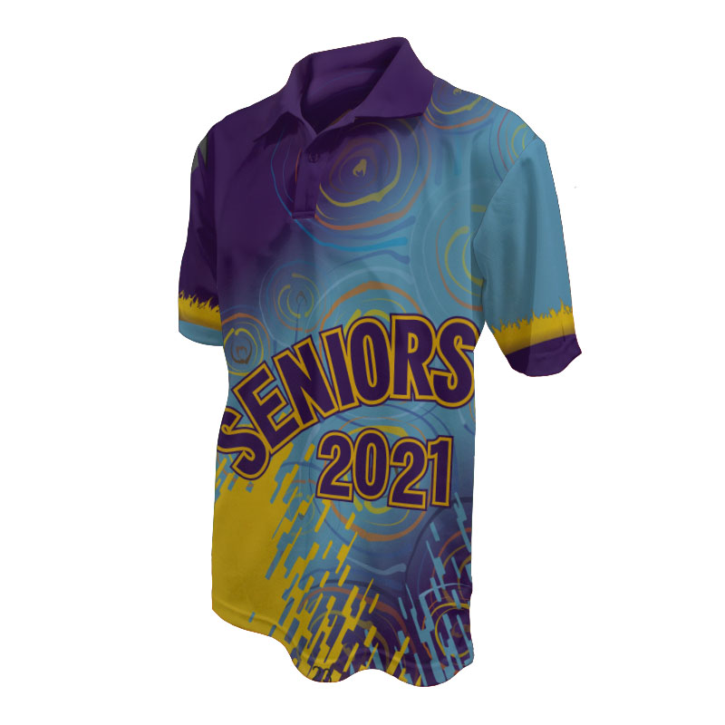 School Leaver’s Sublimated Polo 022 - Red Oak School Uniforms