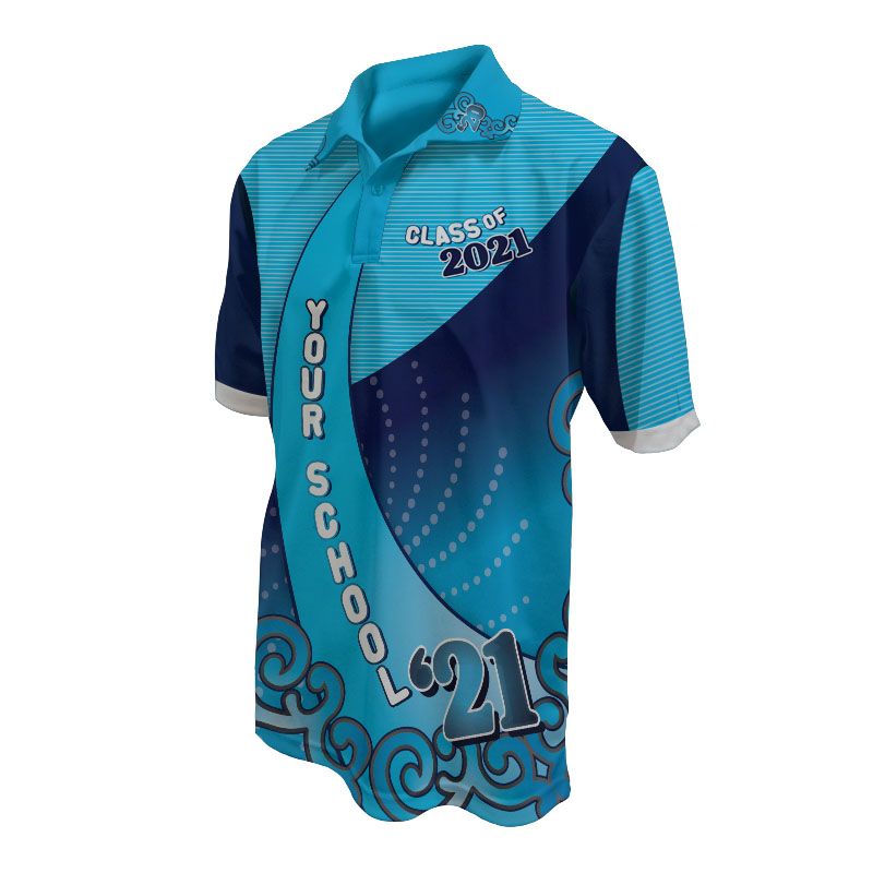 School Leaver’s Sublimated Polo 028 - Red Oak School Uniforms