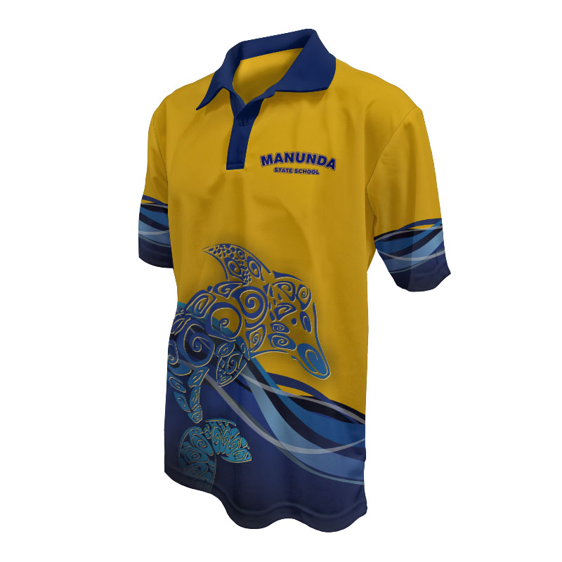 School Leaver’s Sublimated Polo 029 - Red Oak School Uniforms